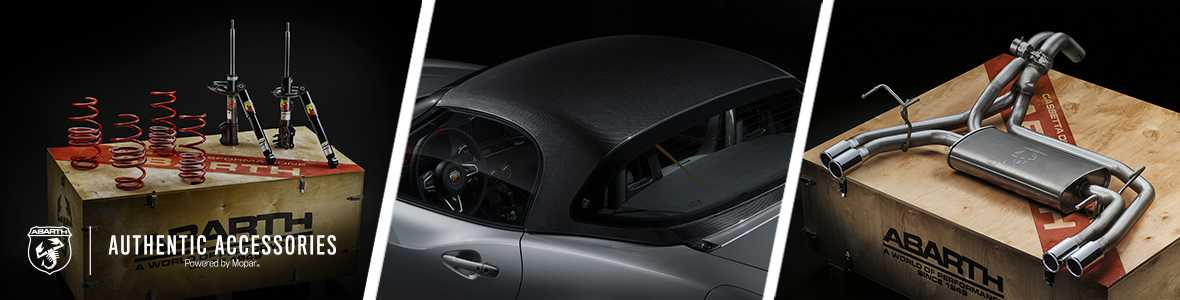 Mopar merchandise - Abarth accessories | Mopar